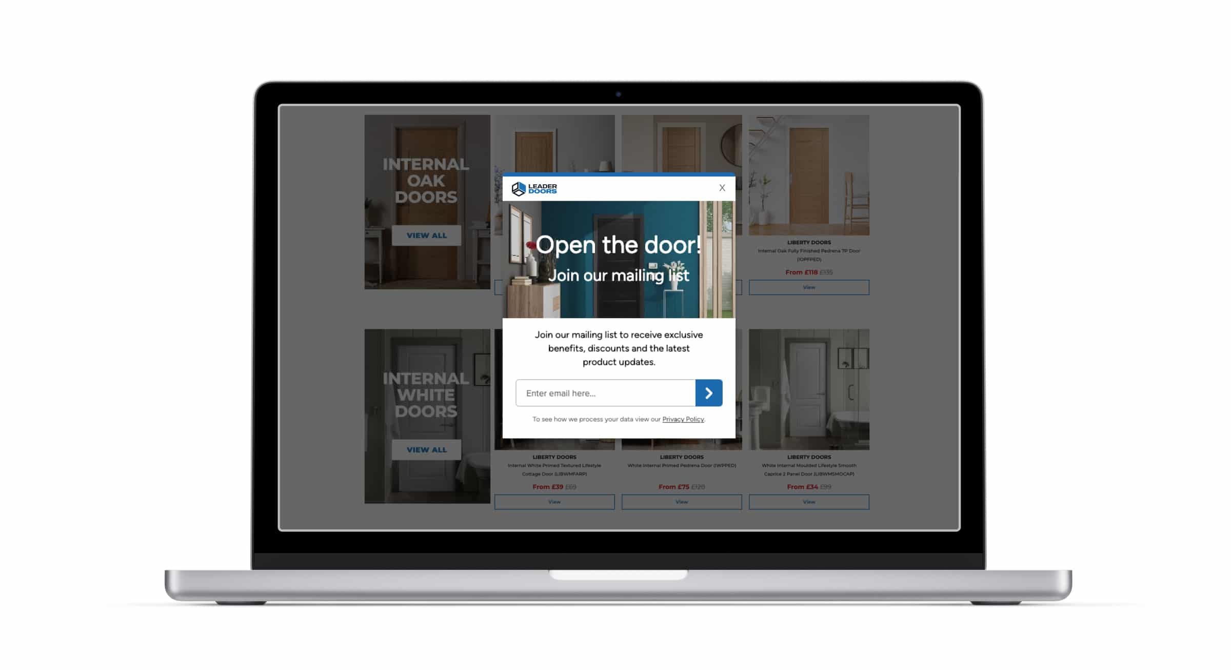 Salesfire & Leader Doors - Success Stories | Salesfire