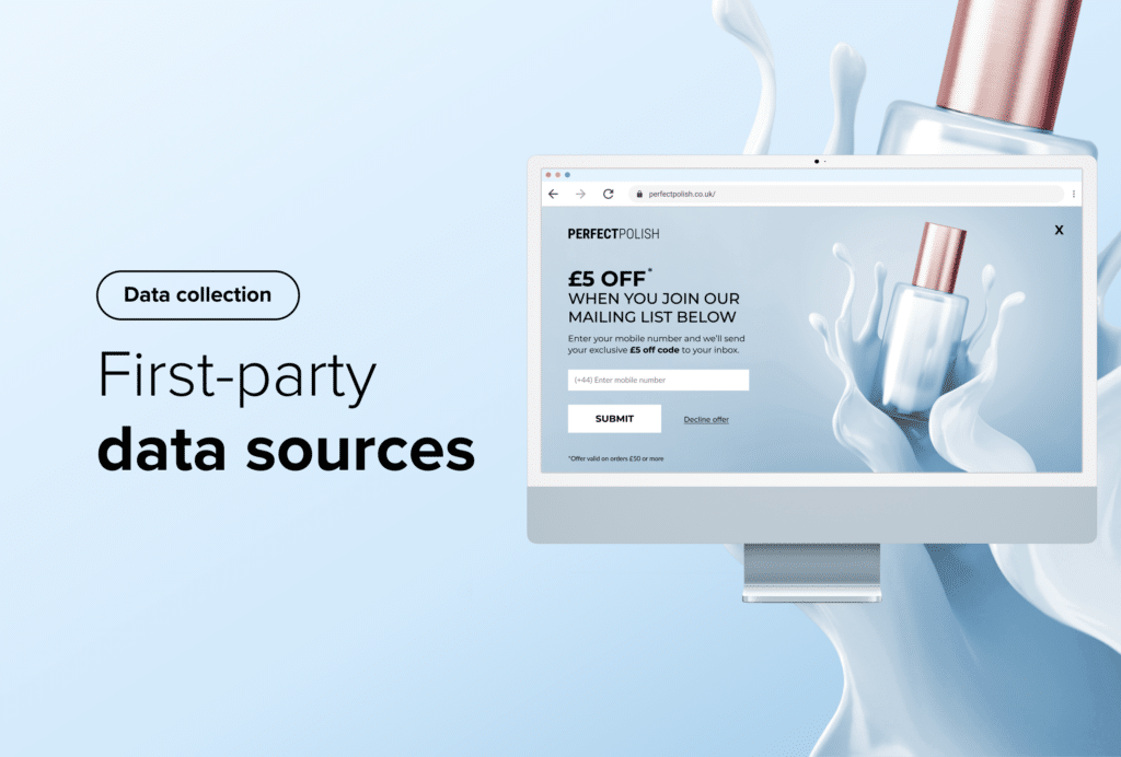 6 Ways to Collect First-Party Data: Sources, Examples and Collection Methods | Salesfire